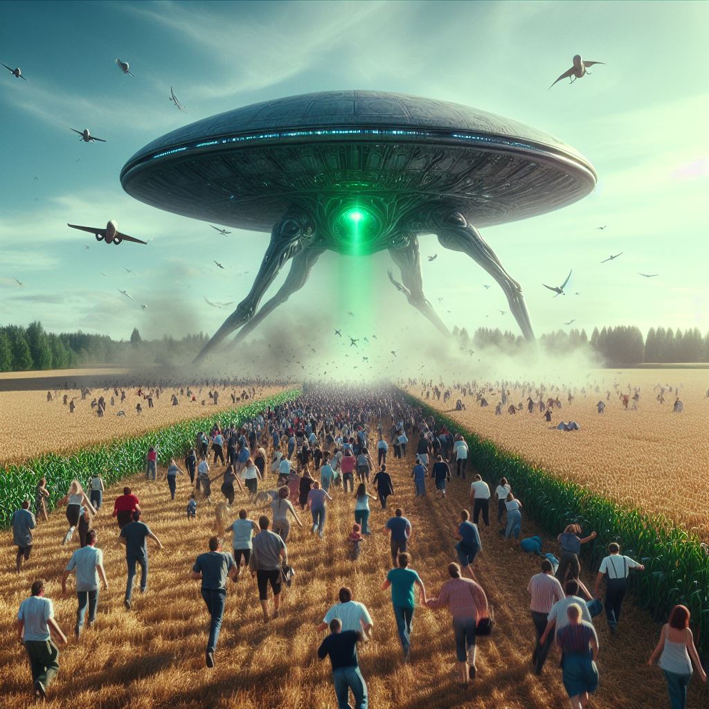 Could an Extraterrestrial Invasion Happen? 22 AI Generated Images of ...